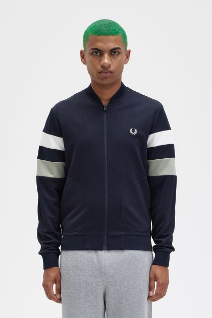 Men's Track Jackets | Track Tops & Sports Jackets | Fred Perry UK