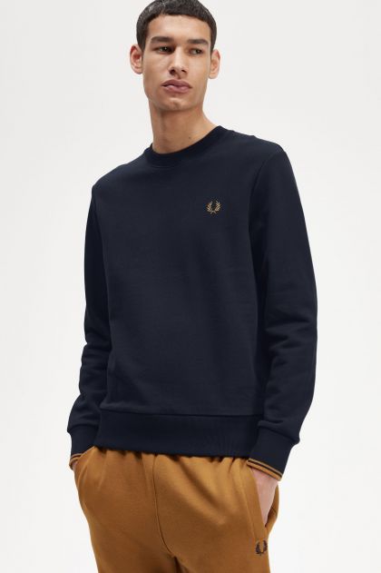 Men's Sweatshirts | Sports Graphic Sweatshirts & Hoodies | Fred Perry UK