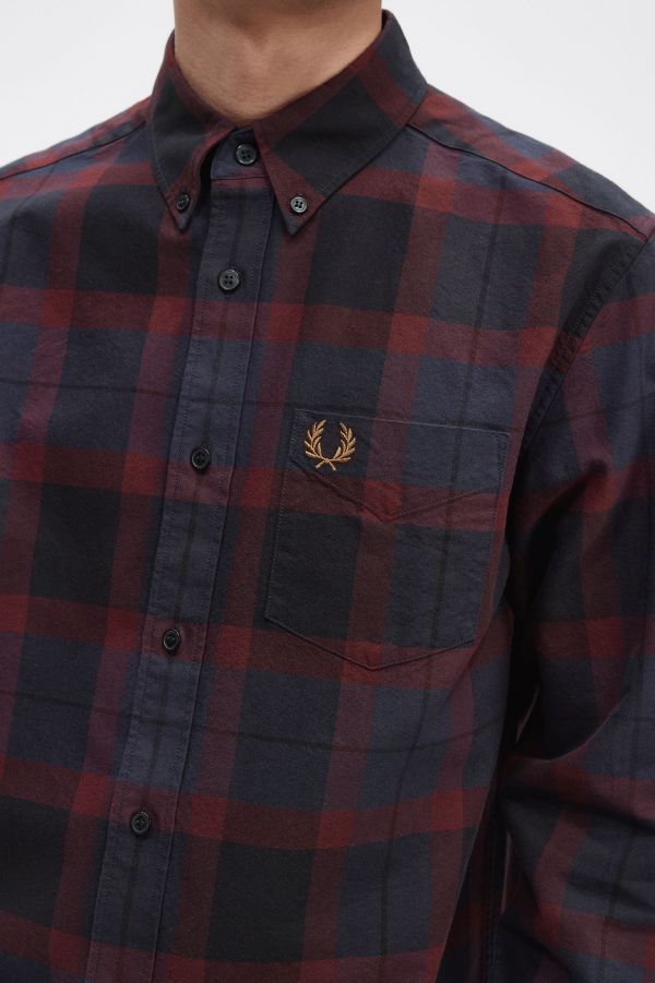 Men's Shirts | Cotton Casual Shirts & Oxford Shirts | Fred Perry UK